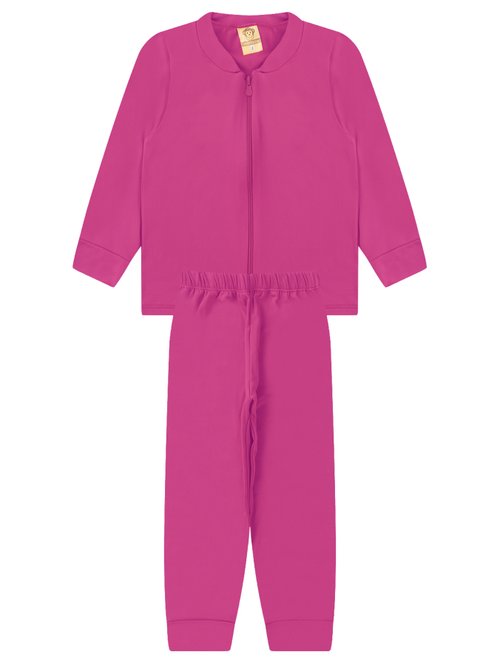 Conjunto Térmico Zíper Bebê Pink